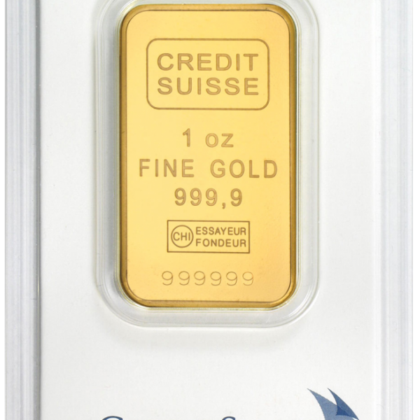1 oz Gold Bar - Border Gold